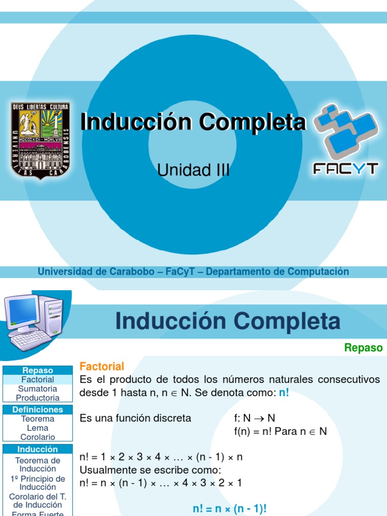 Inducción Completa | PDF | Prueba matemática | Suma