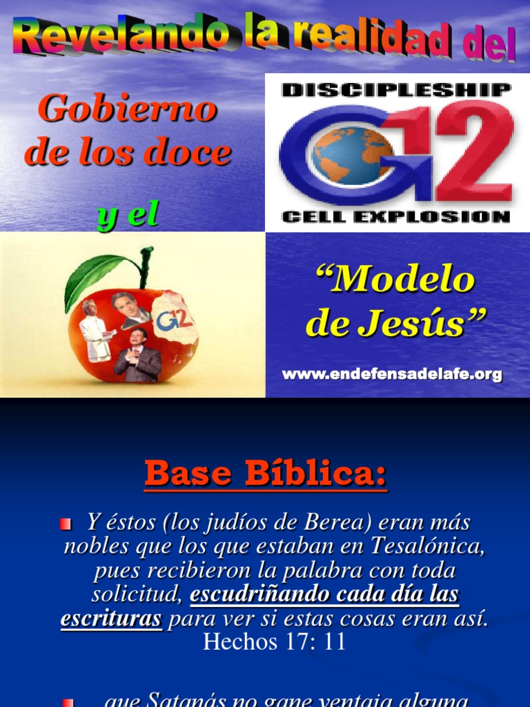 Revelando La Realidad Del G12 | PDF