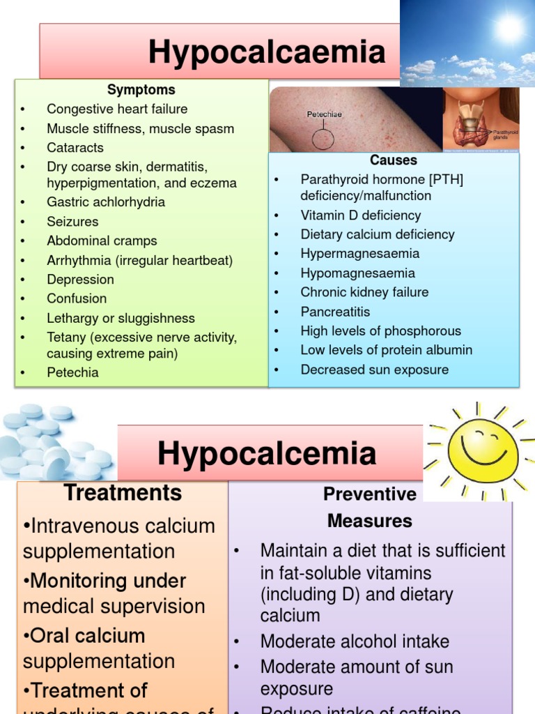 Hypocalcemia | PDF