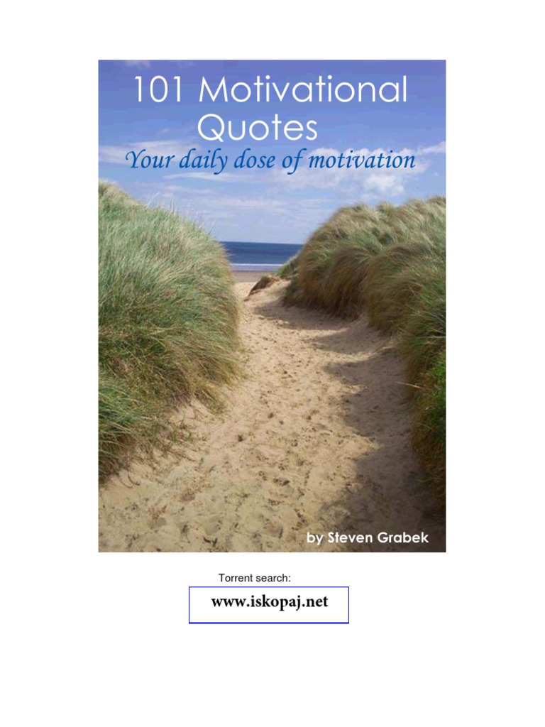 101 Motivational Quotes PDF | PDF | Business