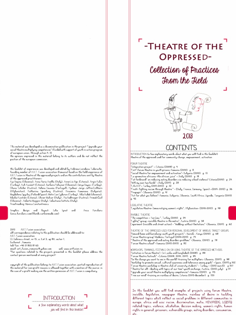Theatre of The Oppressed - Collection of Practices - 2013 | PDF