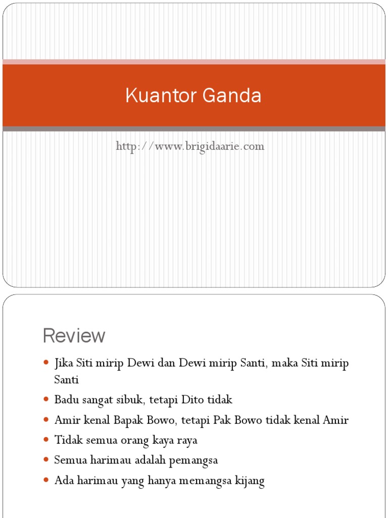 Kuantor Ganda PDF | PDF