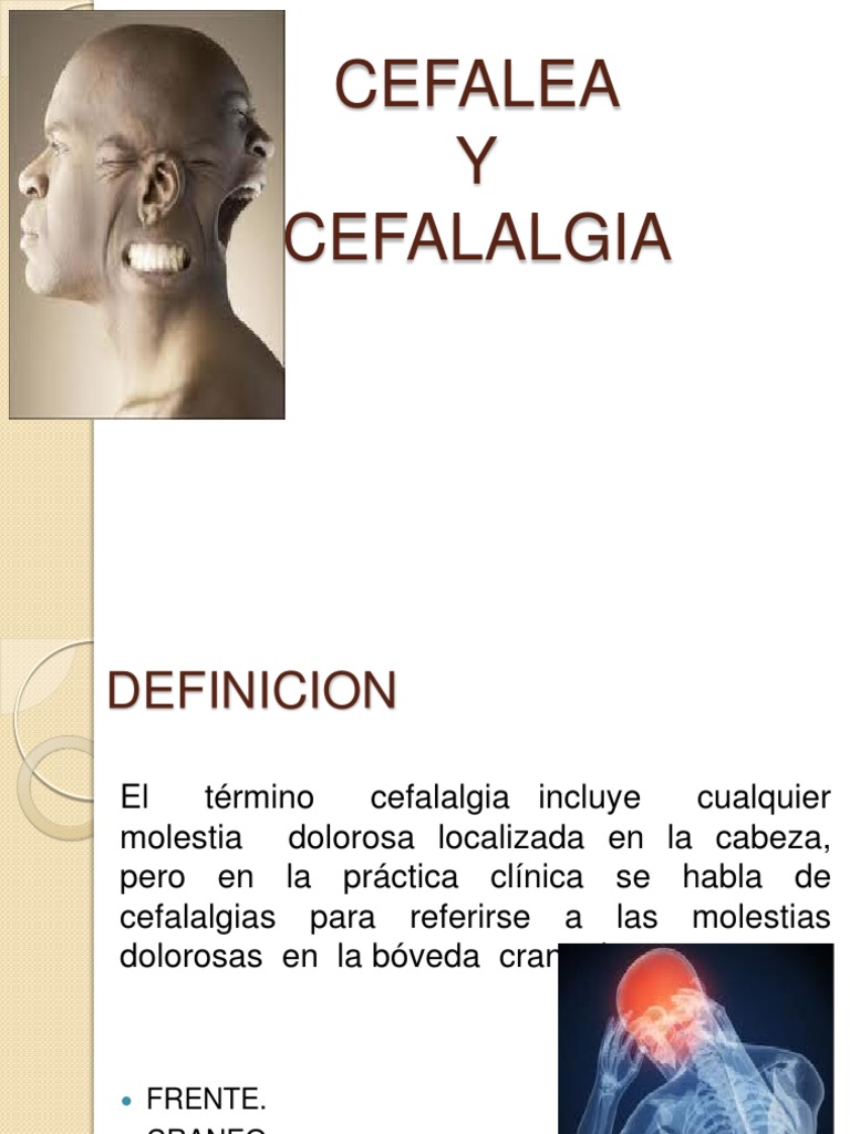 CEFALEA | PDF | Migraña | Dolor de cabeza