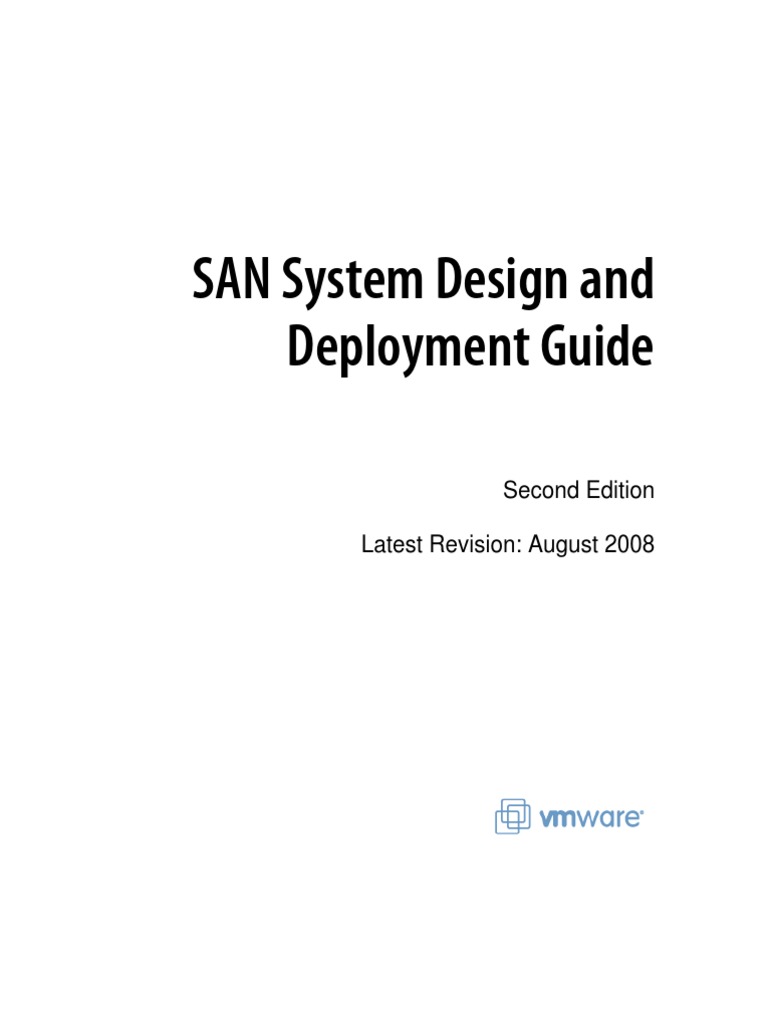 VMware SAN System Design and Deployment Guide | PDF