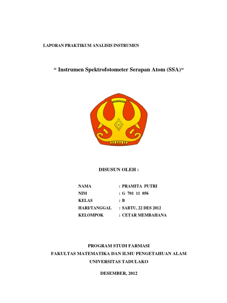 Spektrofotometer Serapan Atom | PDF