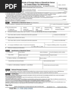 IRS Form W8 | PDF