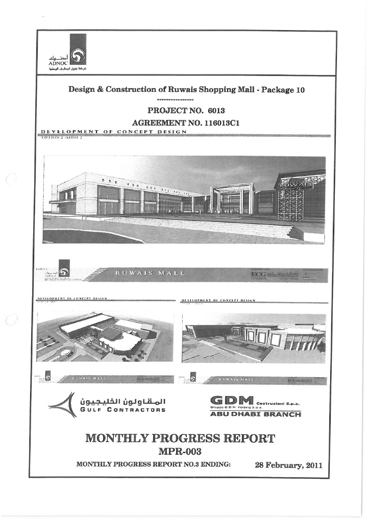Monthly Progress Report Pdf