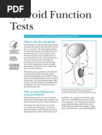 Thyroid Function Ordering Algorithm | PDF | Thyroid | Glands