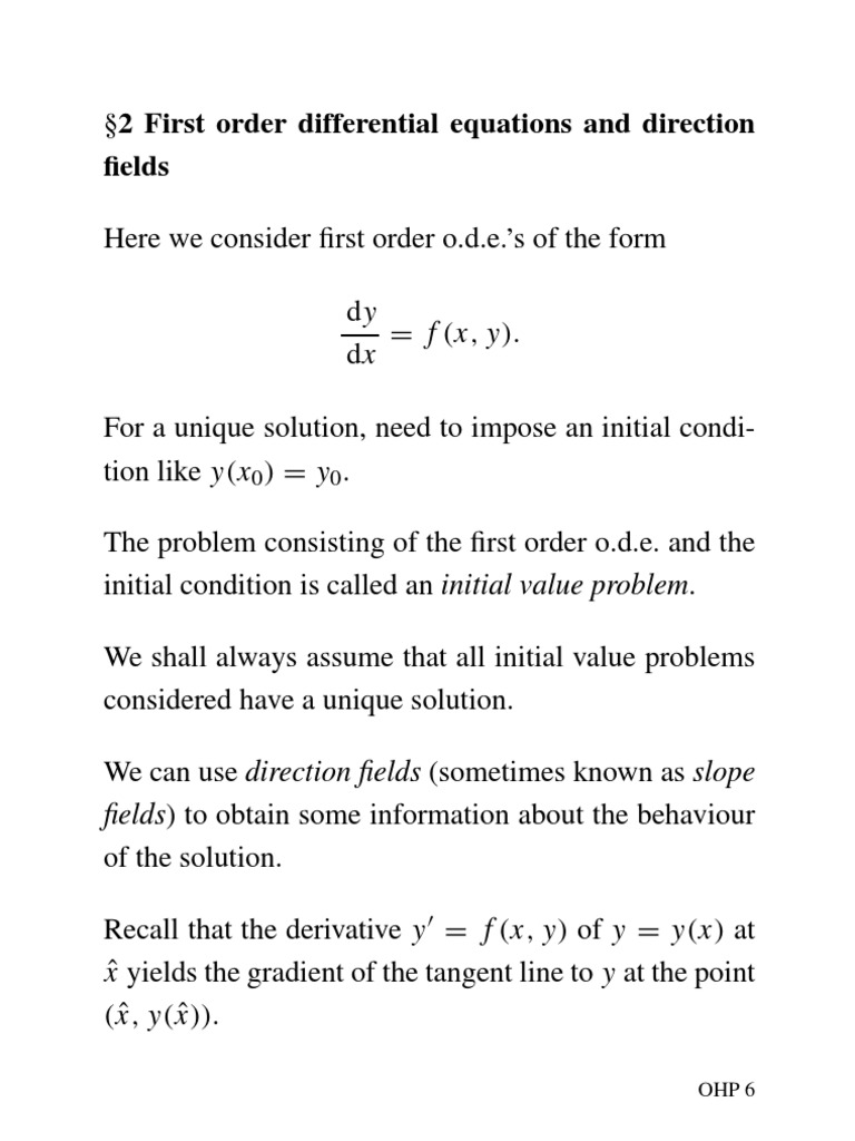 Intro to Differential Equations | PDF | Ordinary Differential Equation ...