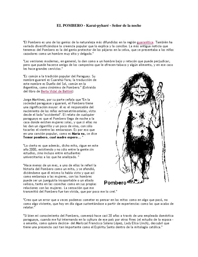 El Pombero | PDF
