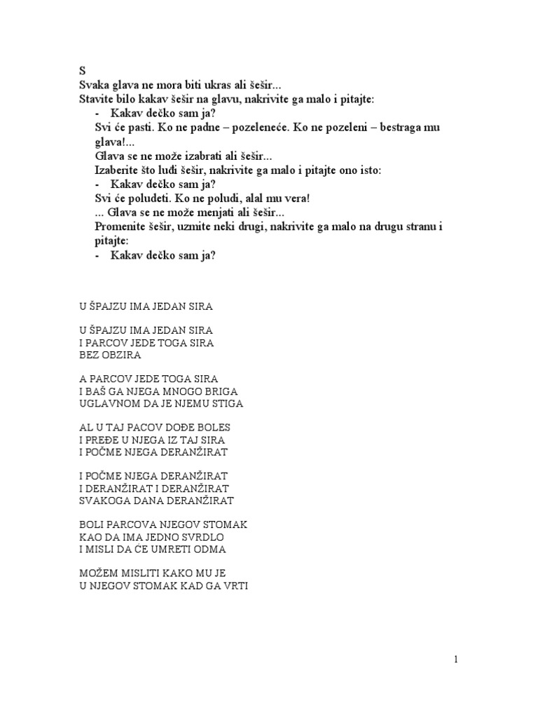 Play Dusko Radovic | PDF