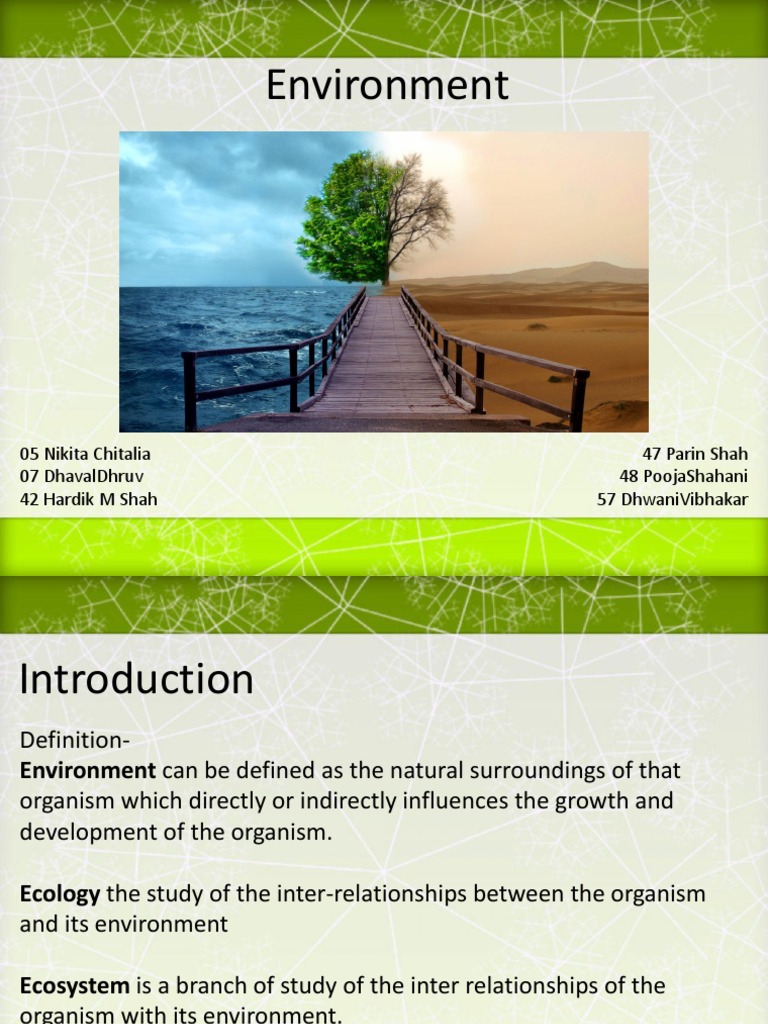 Understanding Biotic Environment Components | PDF | Atmosphere Of Earth ...