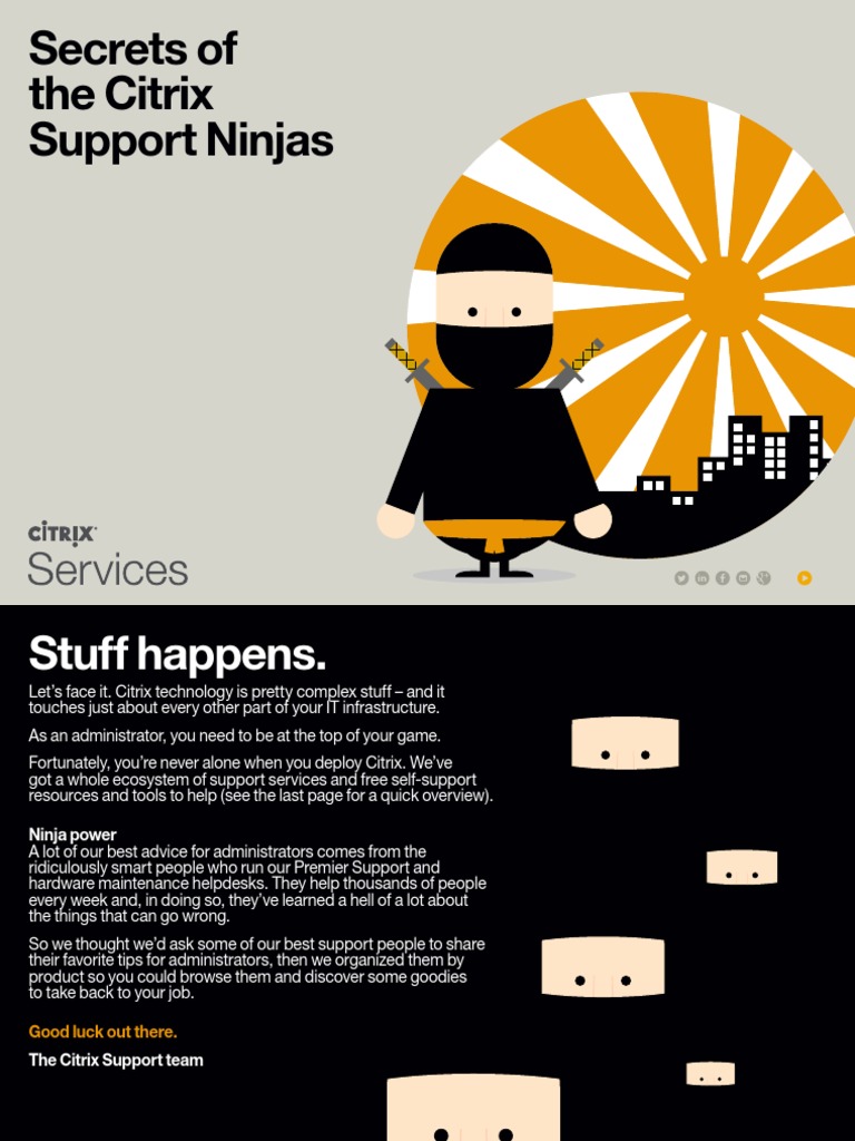 Support Ninja Secrets | PDF | Command Line Interface | Windows Registry
