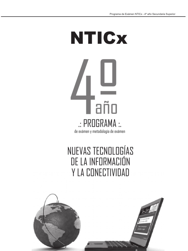 Programa Nticx | PDF | Internet | Red mundial