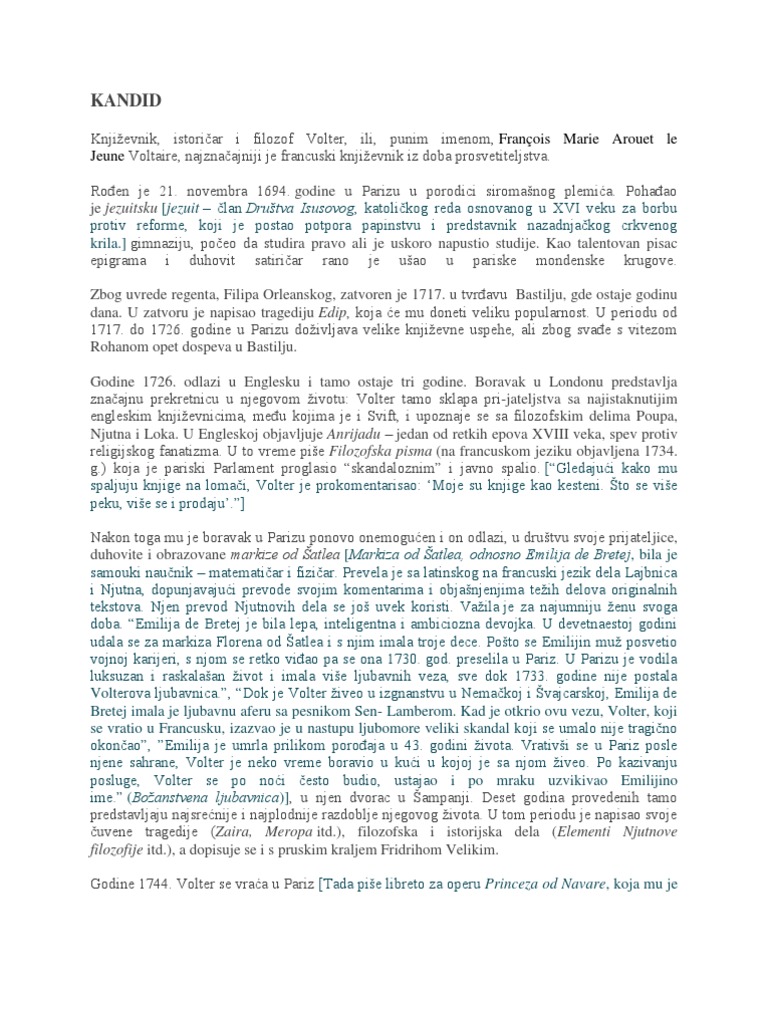 Kandid | PDF