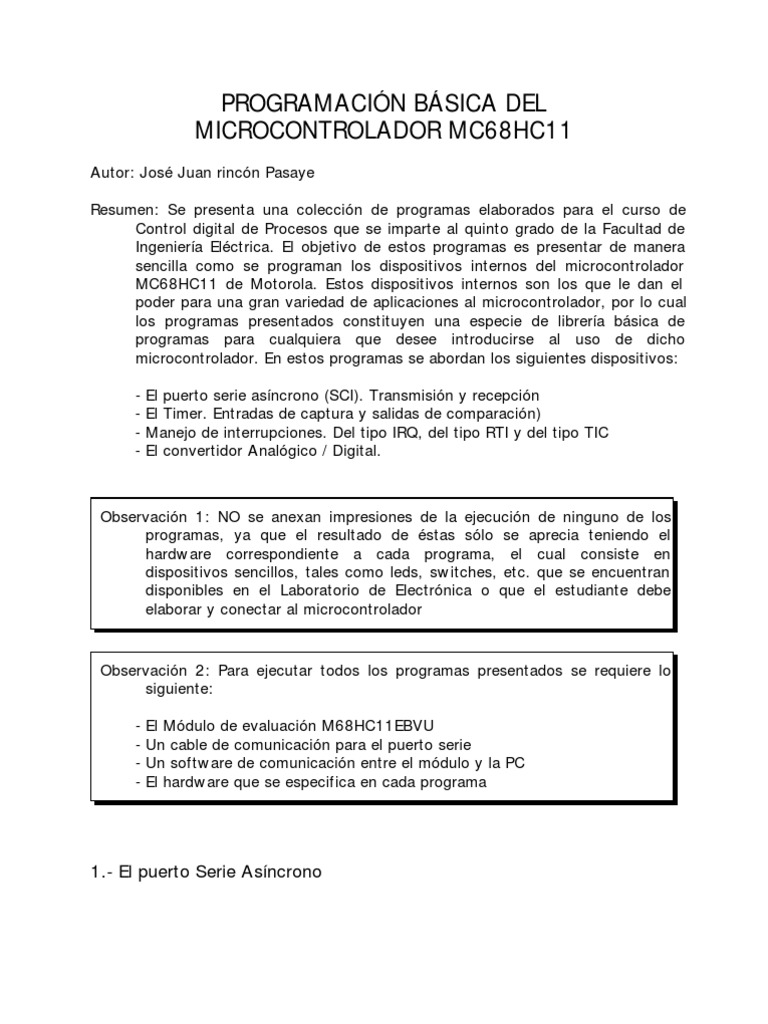 Captura Basica de Cadenas | PDF | Microcontrolador | Hardware de la computadora