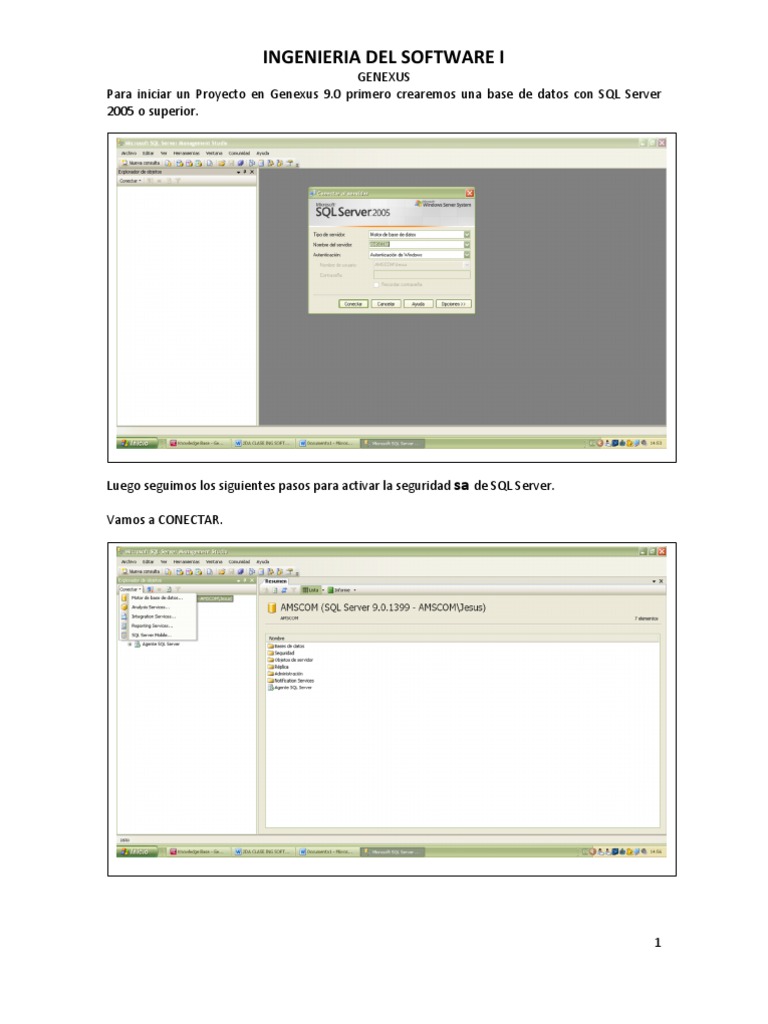 Ingenieria Del Software I - Genexus | PDF | Tabla (base de datos ...