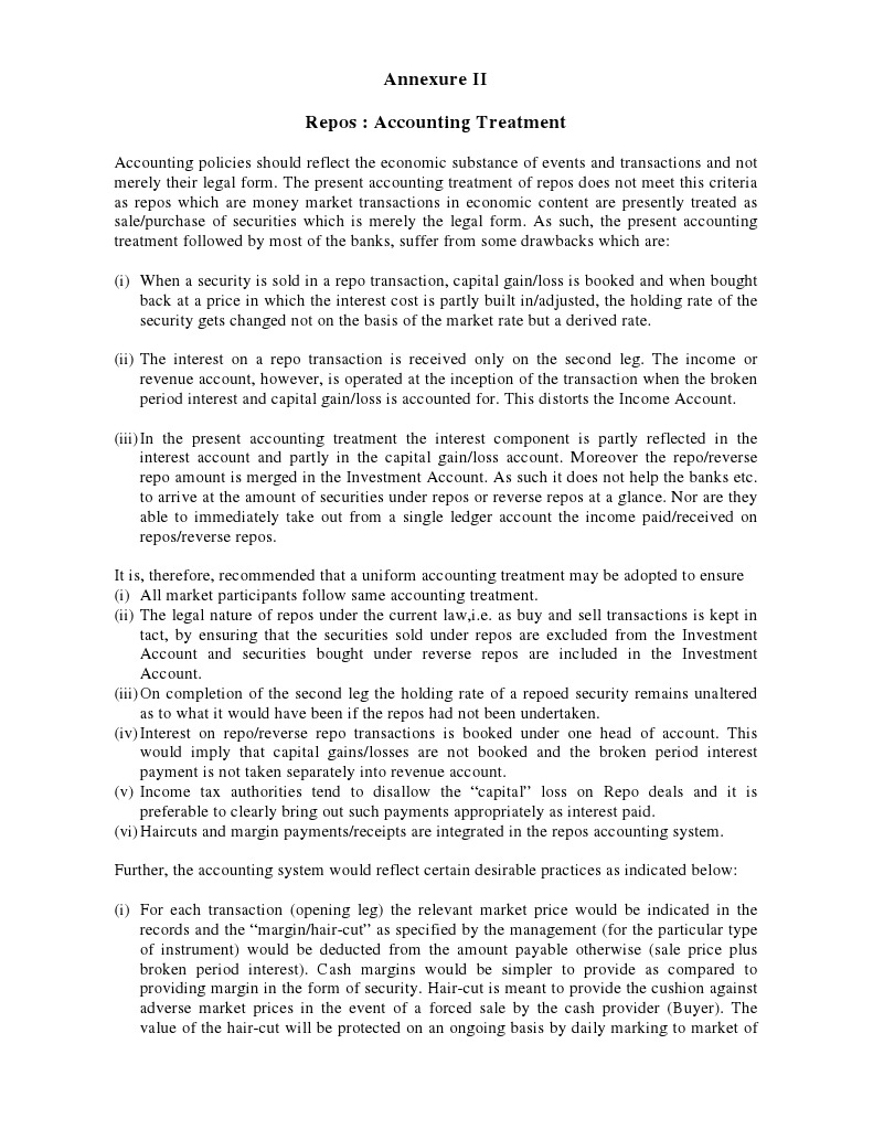 Optimized Repo Accounting Guide | PDF | Repurchase Agreement | Margin ...