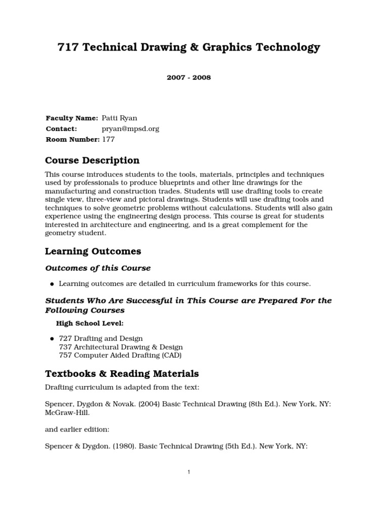 717 Technical Drawing | PDF | Technical Drawing | Computer Aided Design