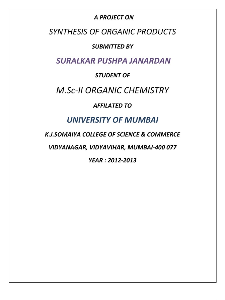 Final Project of MSC II | PDF | Aspirin | Nonsteroidal Anti ...
