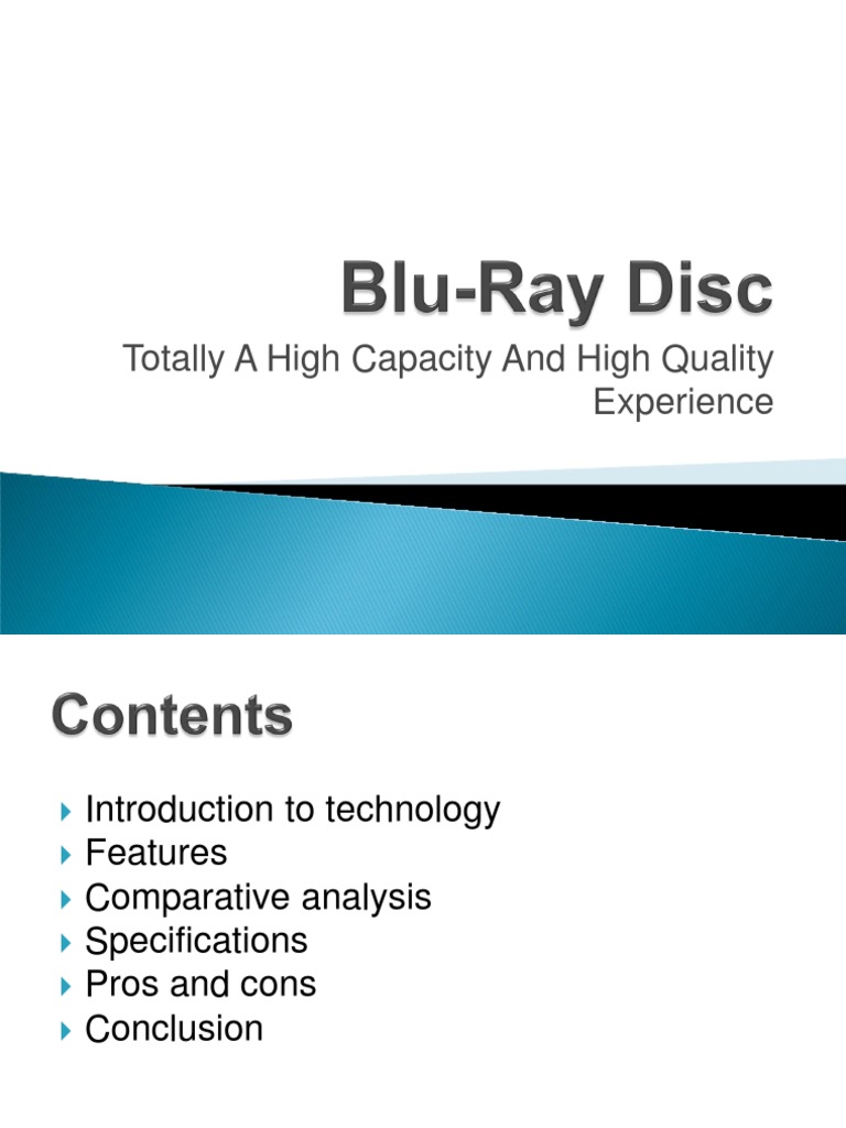Blue Ray Disc% | PDF | Blu Ray | Compact Disc