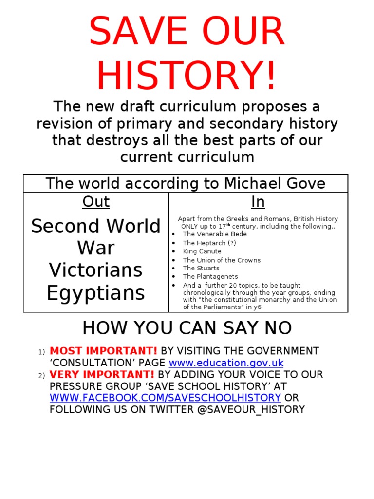 PRIMARY Save History Poster | PDF | Government | Schools
