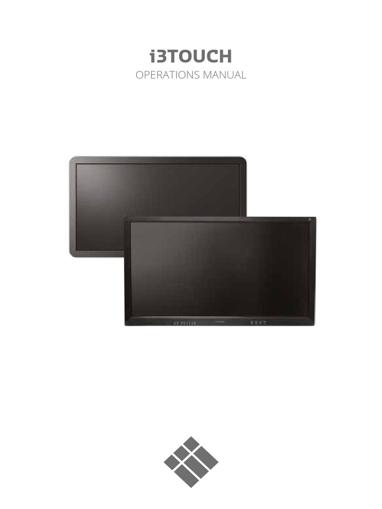 i3TOUCH User Manual | Ac Power Plugs And Sockets | Computer Monitor