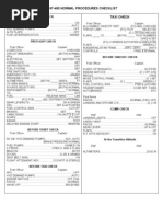 Boeing 777 Checklist | PDF | Takeoff | Cockpit