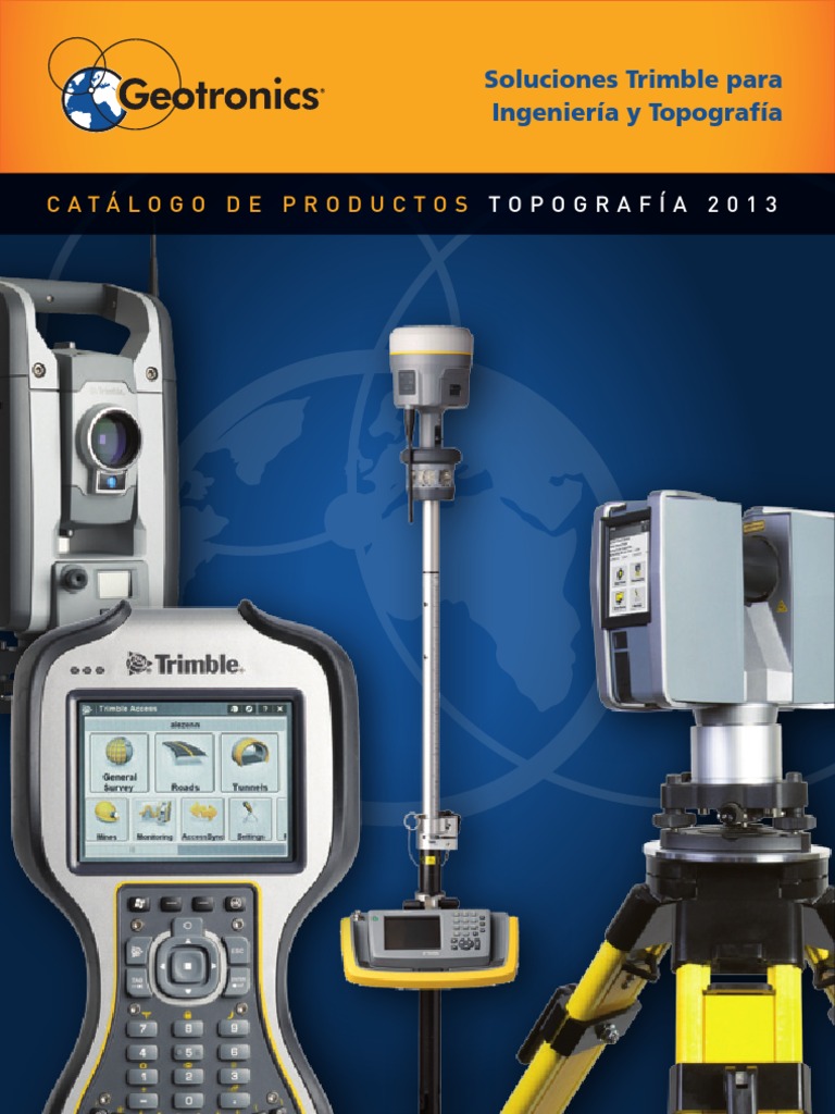 Catálogo de Productos Geotronics | PDF | Sistema de Posicionamiento ...