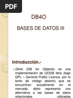 Aplicaciones Con Base de Datos Orientada A Objetos Con DB4O | PDF | Modelo de objetos ...