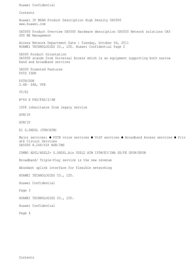 127910938-Huawei-Ip-Msan-Ua5000-Description-30062009.txt ...