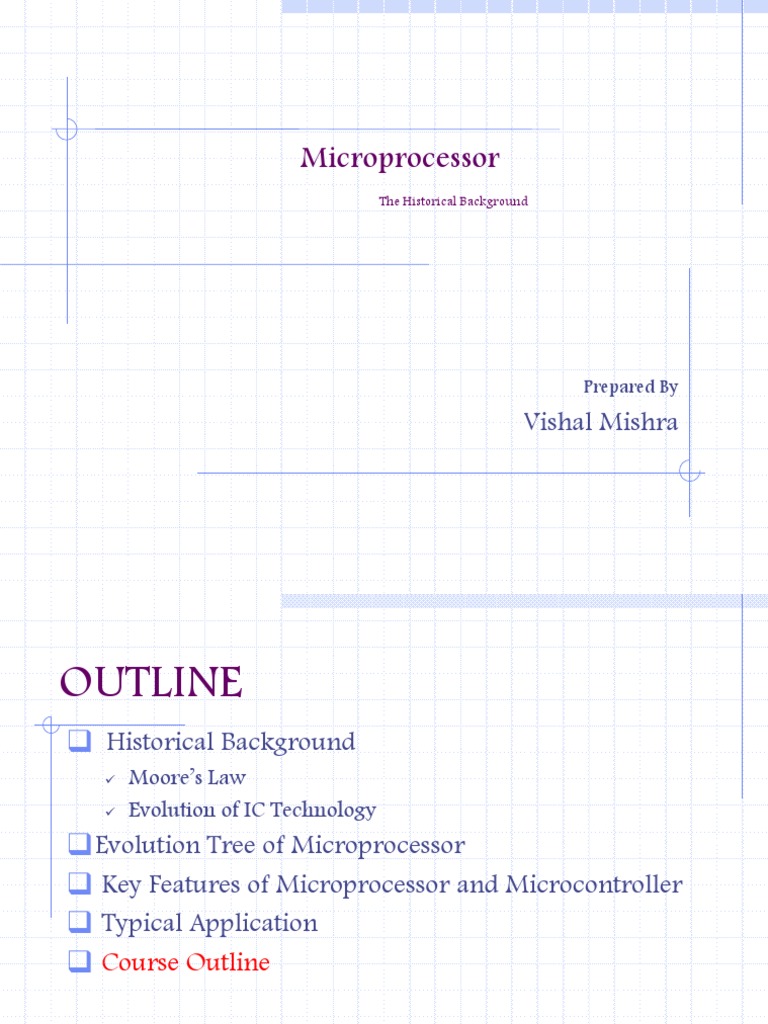 Introduction To Microprocessor | PDF | Integrated Circuit | Microprocessor