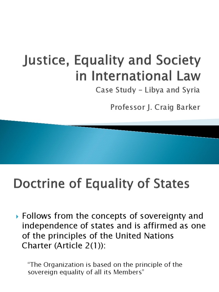 R2P - Lessons From Libya and Syria | PDF | Responsibility To Protect ...