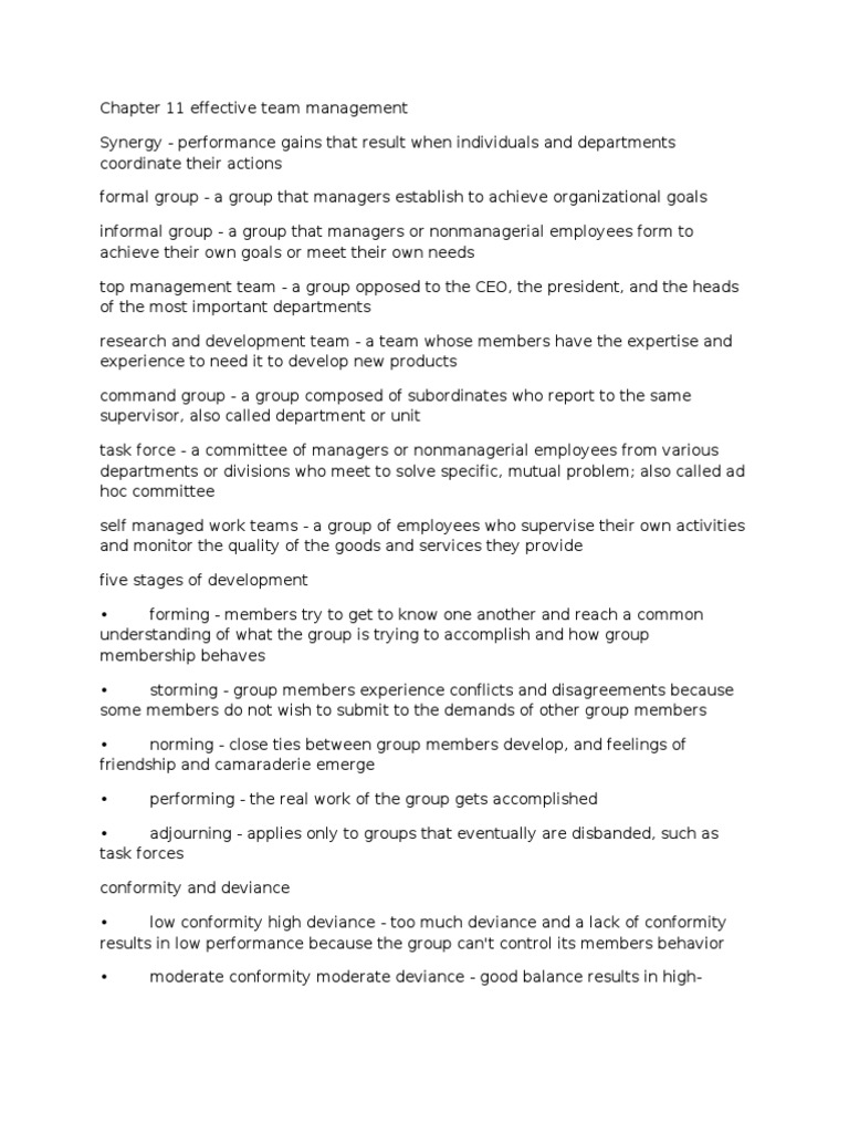 Team Management Essentials | PDF | Performance Appraisal | Communication