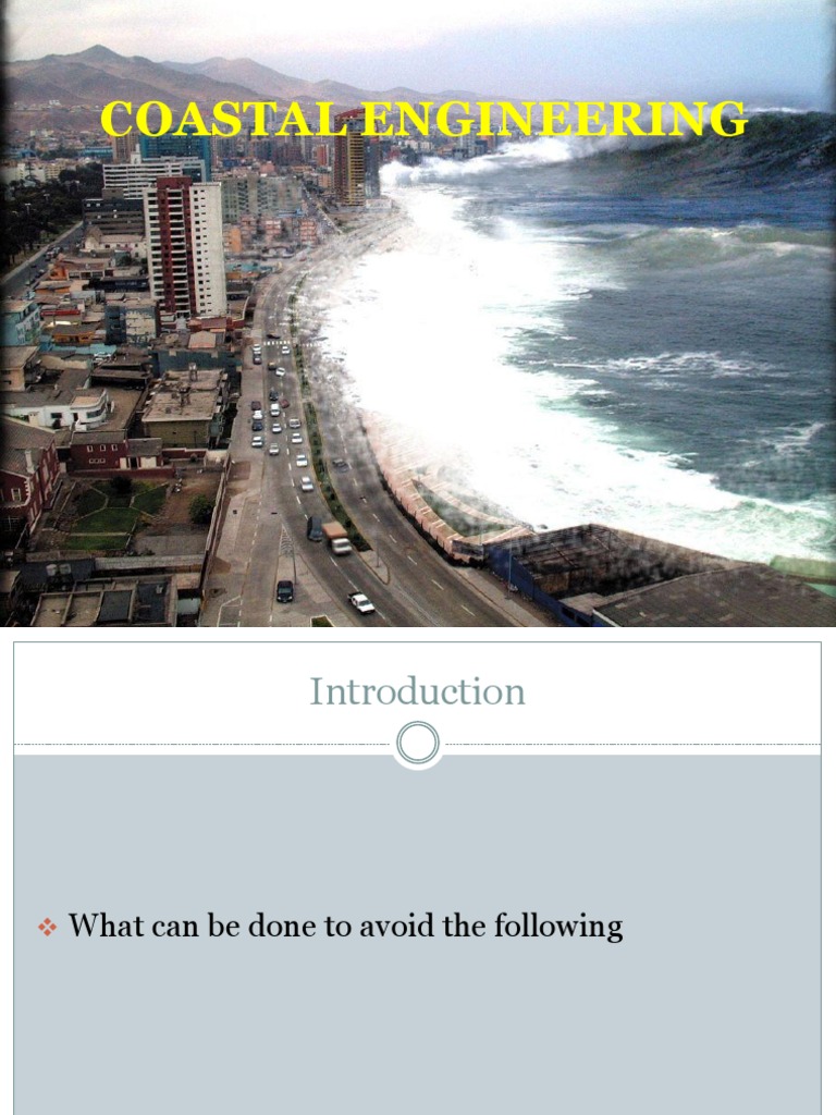 Coastal Engineering - Overview For Dummys | PDF