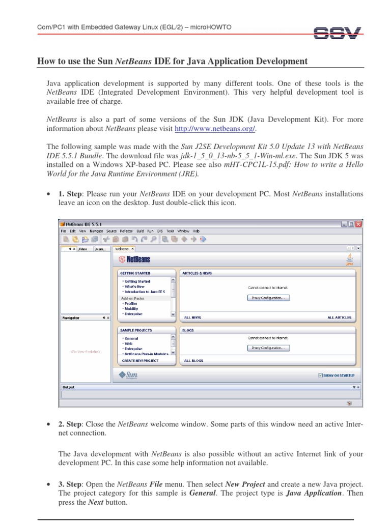 Net Beans Guide | PDF | Net Beans | Applications & Software