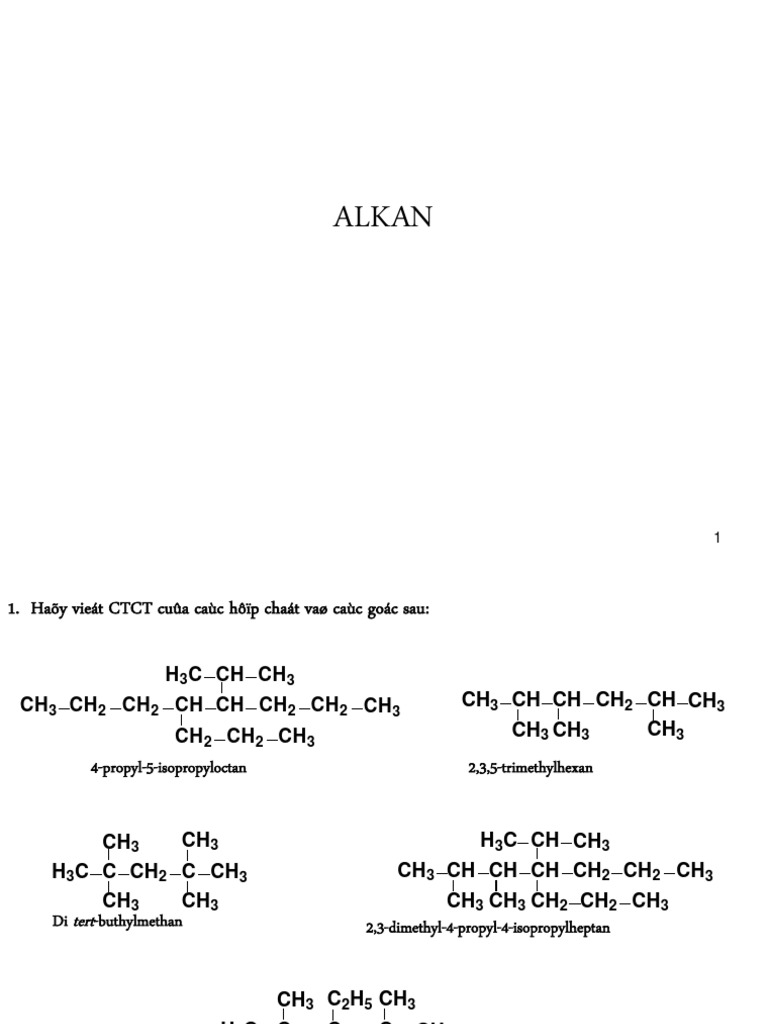 ALKAN | PDF | Chemical Compounds | Chemical Substances