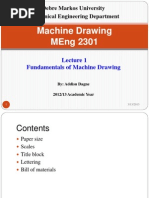 Engineering Lettering and Plates Guide | PDF