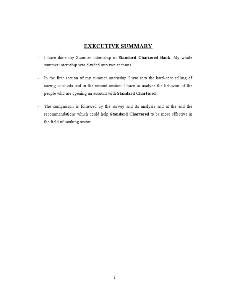 Standard Chartered Bank Final | PDF | Letter Of Credit | Banks