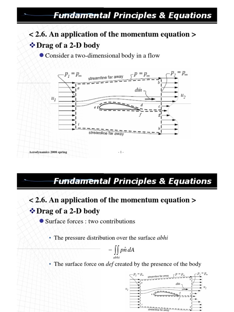 Drag Calculation | PDF | Aerodynamics | Fluid Dynamics