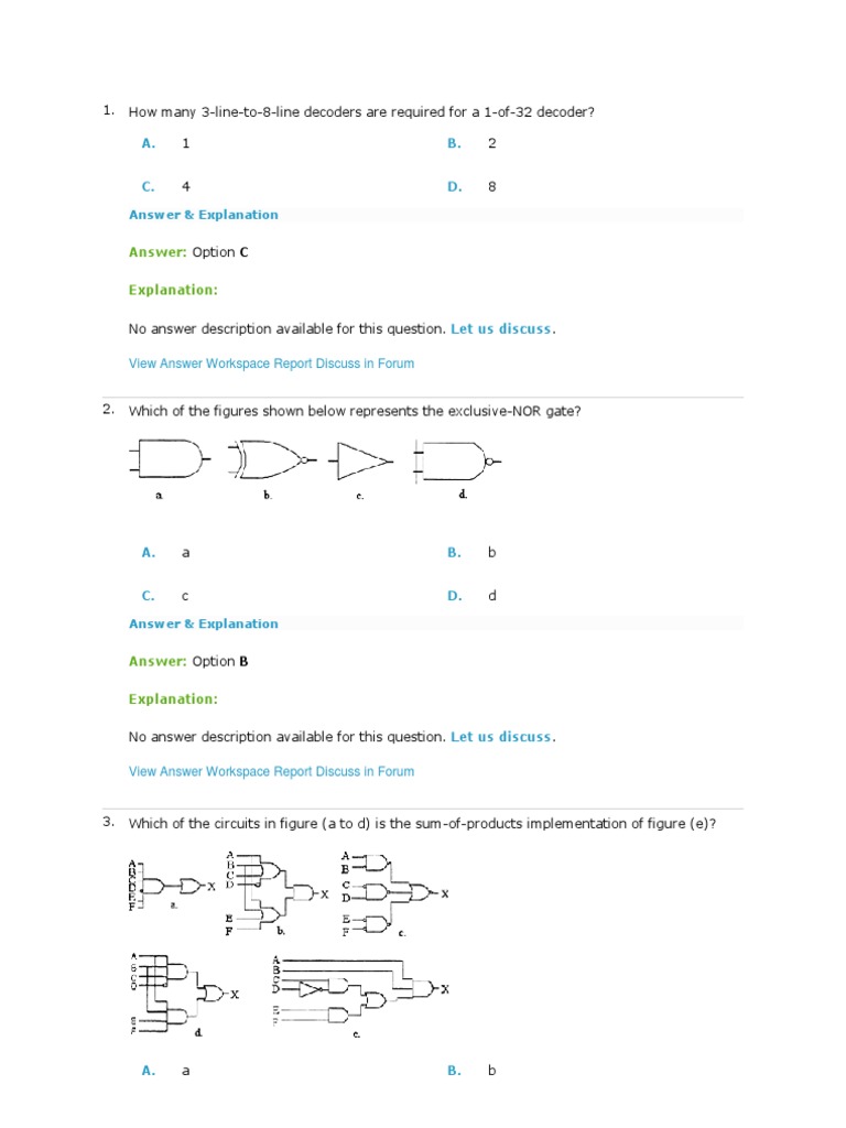 Combinational Logic Circuits | PDF | Logic | Areas Of Computer Science