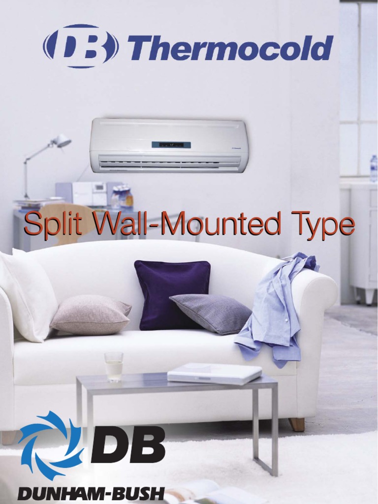 Thermocold Split Wall-Mounted Aircon Specs | PDF