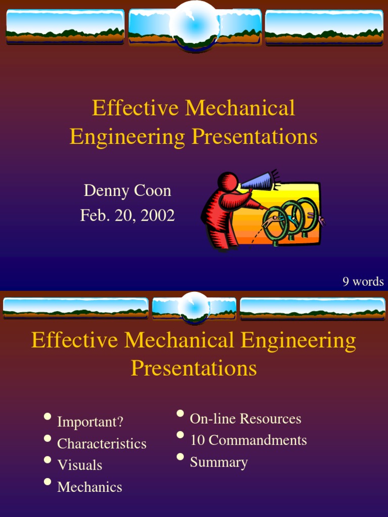 General Eng Presentation Tips | PDF | Ten Commandments | Epistemology