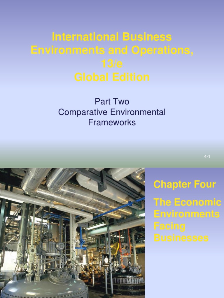 International Business Environments and Operations, 13/e Global Edition ...