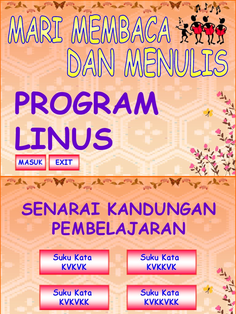 Mari Belajar Menulis Dan Membaca | PDF