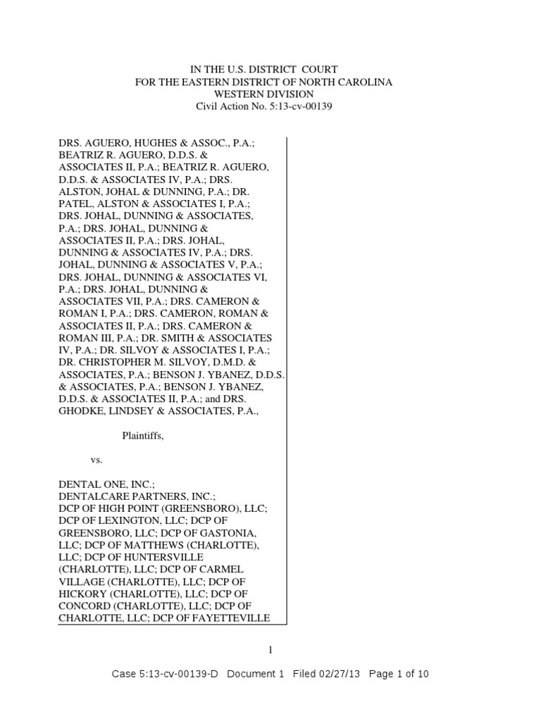 1 Notice of Removal - Move To Federal Court | PDF | Diversity ...