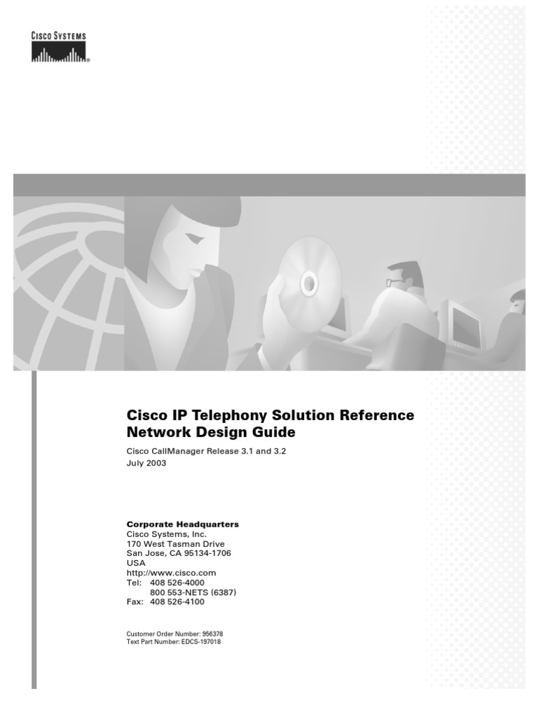 Cisco IP Telephony Solution Reference Network Design Guide | PDF ...