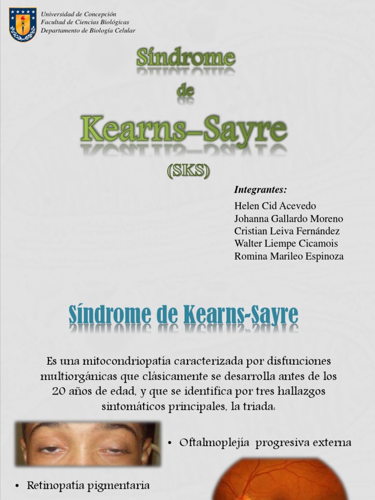 Síndrome de Kearns Sayre 2010 | PDF | Medicina | Medicina CLINICA