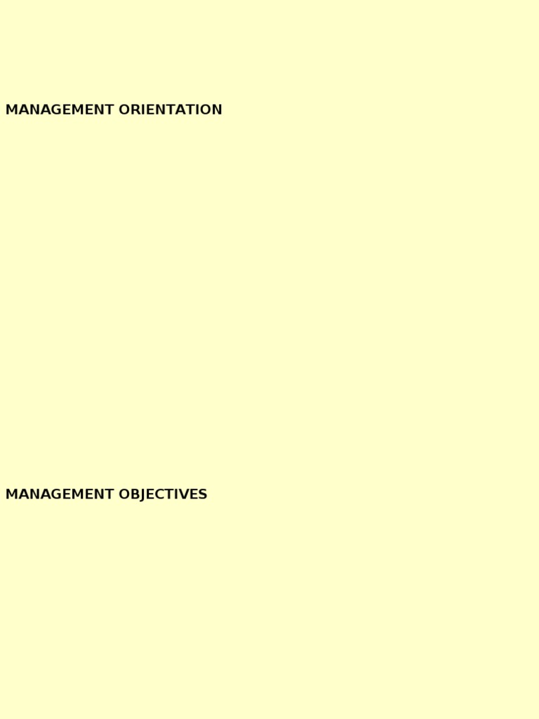 Management Orientation: Click To Edit Master Subtitle Style | PDF ...