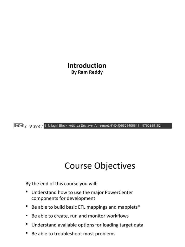 Informatica Transformations | PDF